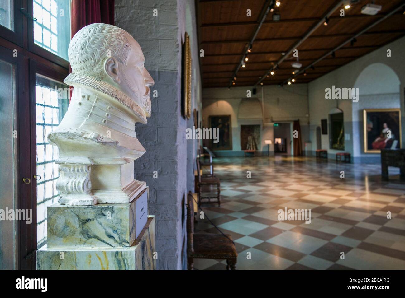Sweden, Scania, Malmo, Malmo Museer Museums, Malmohus Slott fortress ...