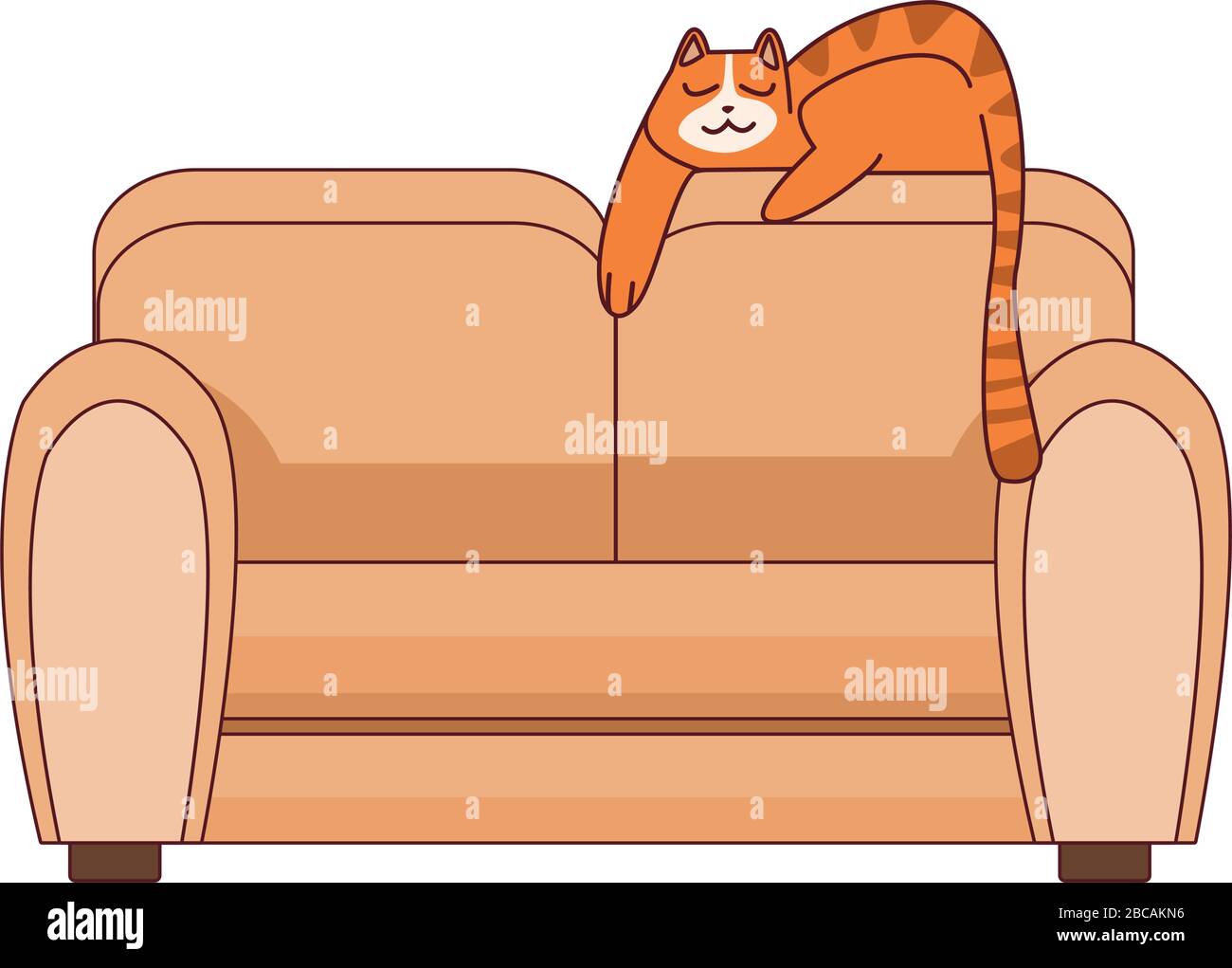 Cat waiting room Stock Vector Images - Alamy