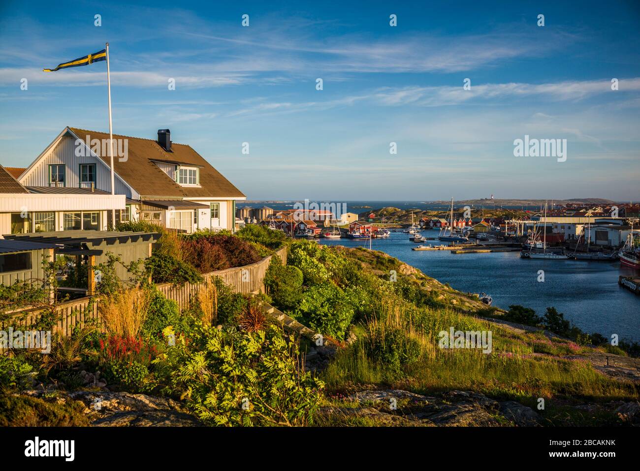 Sweden, Bohuslan, Smogen, townscape Stock Photo - Alamy
