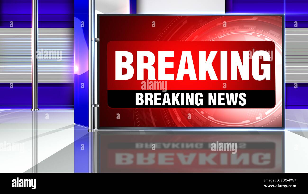 Breaking news Virtual set studio for chroma footage Realize your vision ...