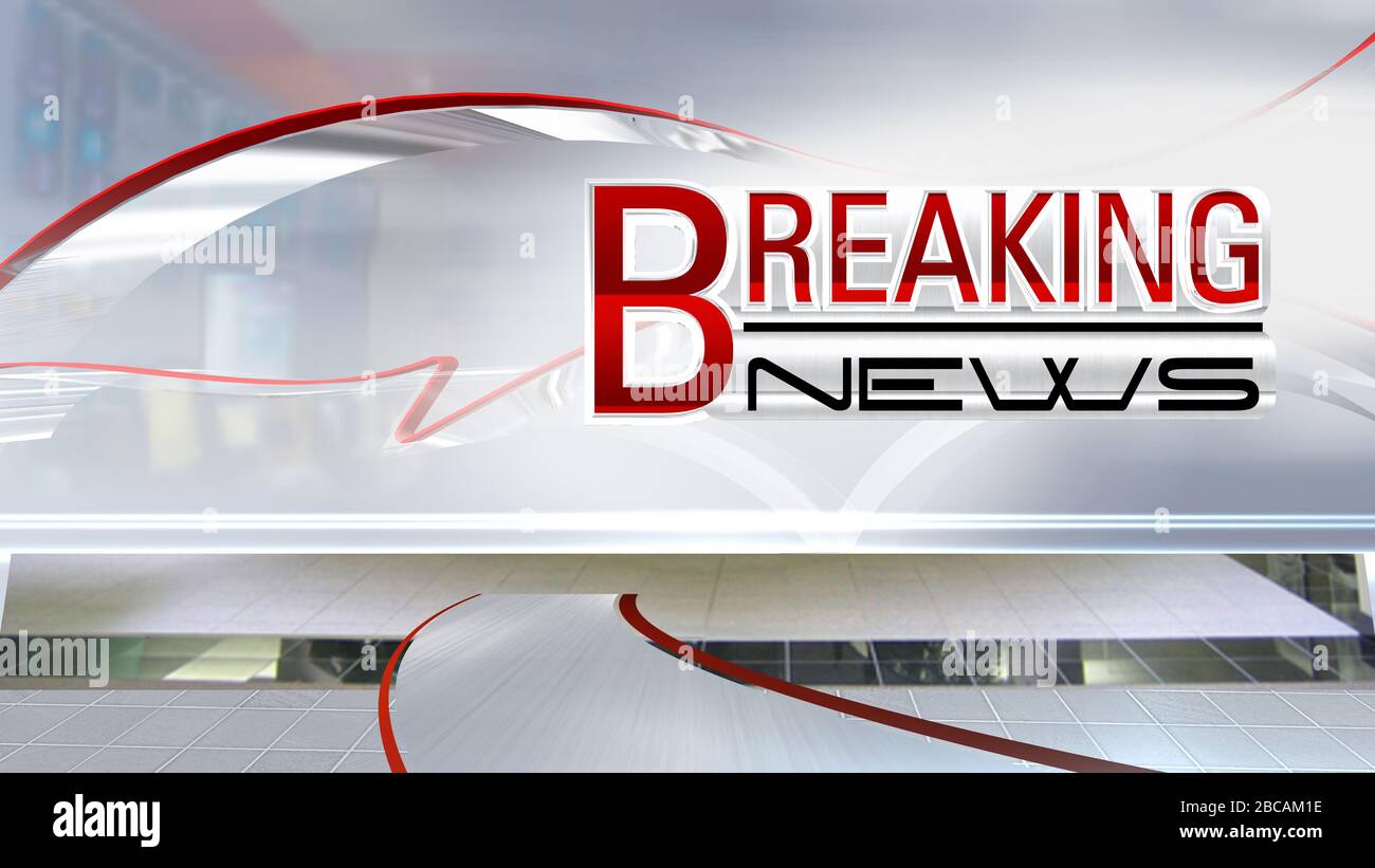 Breaking news Virtual set studio for chroma footage Realize your vision ...