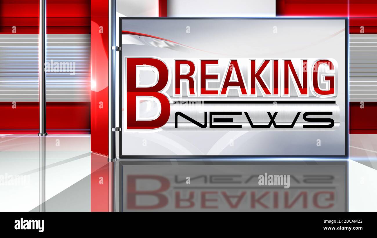 Breaking news Virtual set studio for chroma footage Realize your vision ...