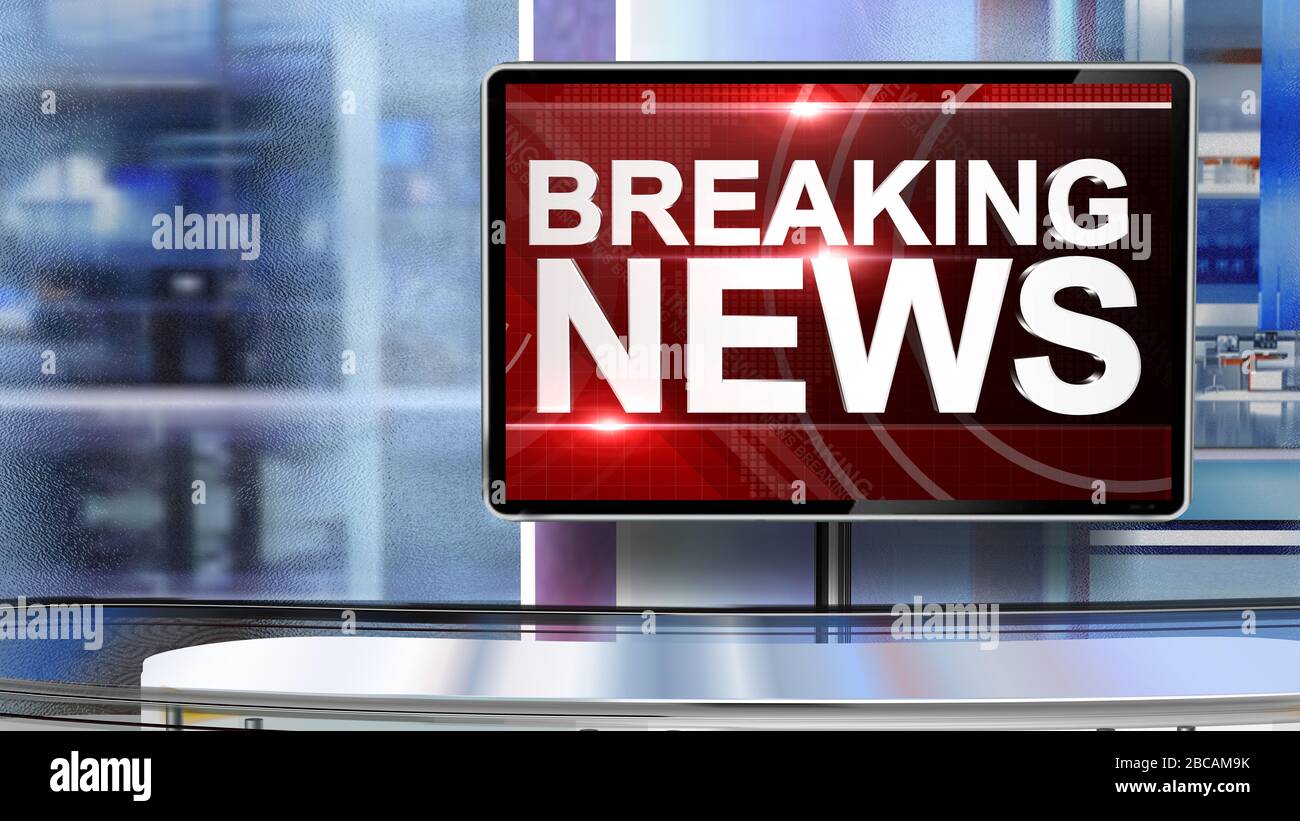 Breaking news Virtual set studio for chroma footage Realize your vision ...