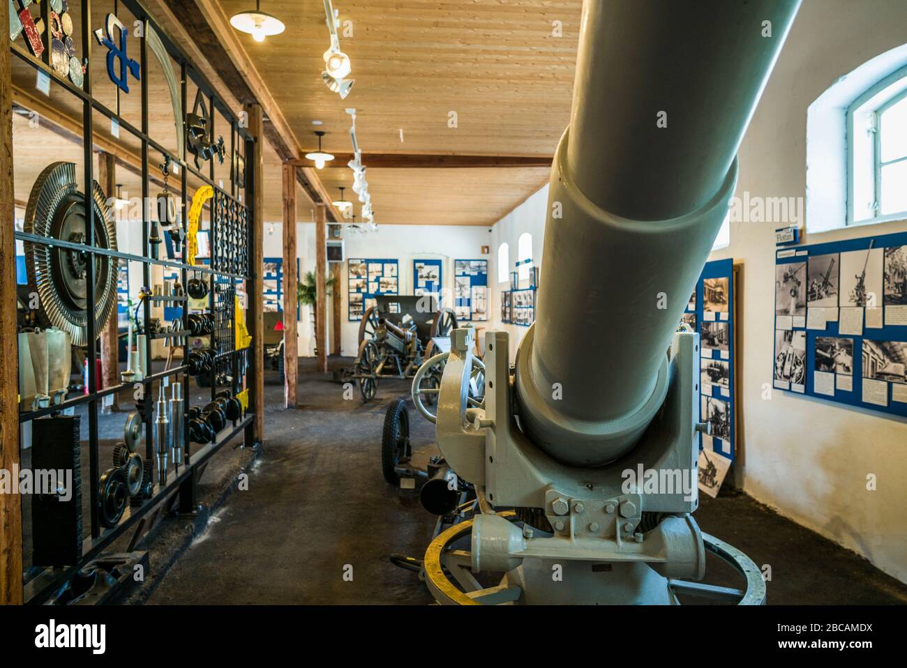 Sweden, Varmland, Karlskoga, Bofors Gun Works, owned by Alfred Nobel ...