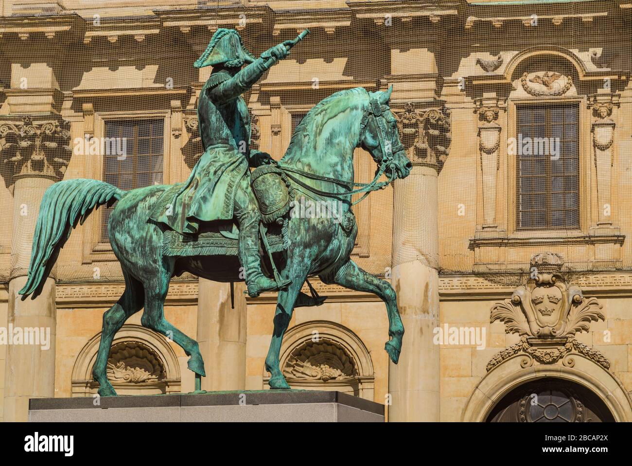 Carl xiv johan statue hi-res stock photography and images - Alamy