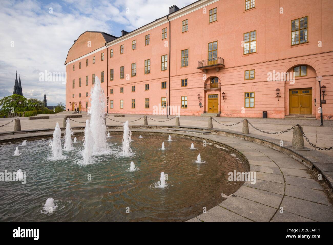 Sweden, Central Sweden, Uppsala, Uppsala Slott castle Stock Photo - Alamy