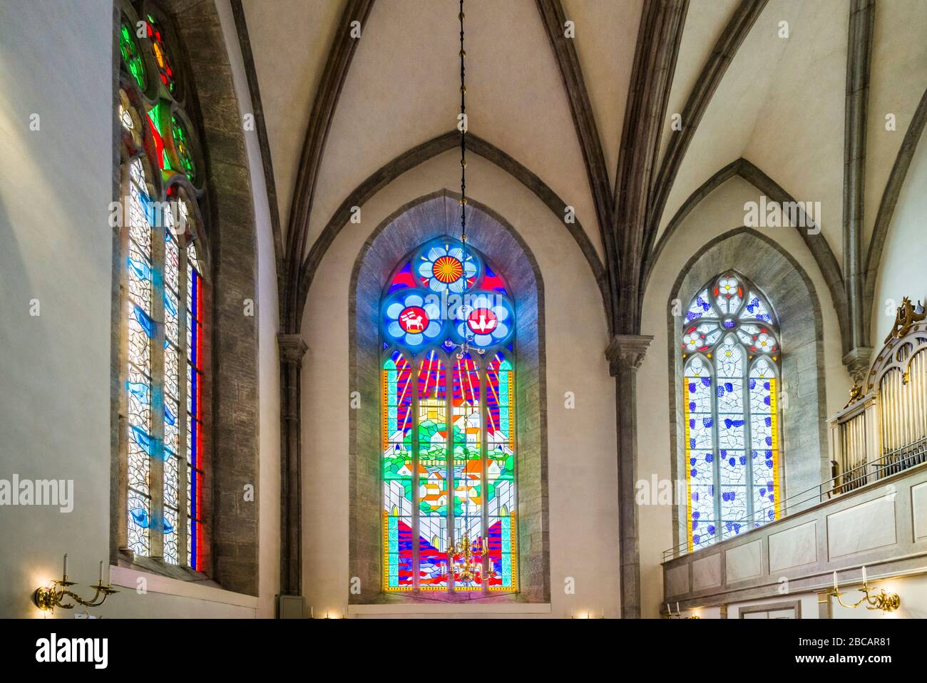 Dynamic stained glass window hi-res stock photography and images - Alamy