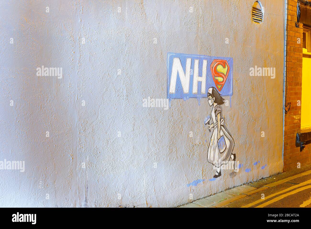 Pontefract nhs mural hi-res stock photography and images - Alamy