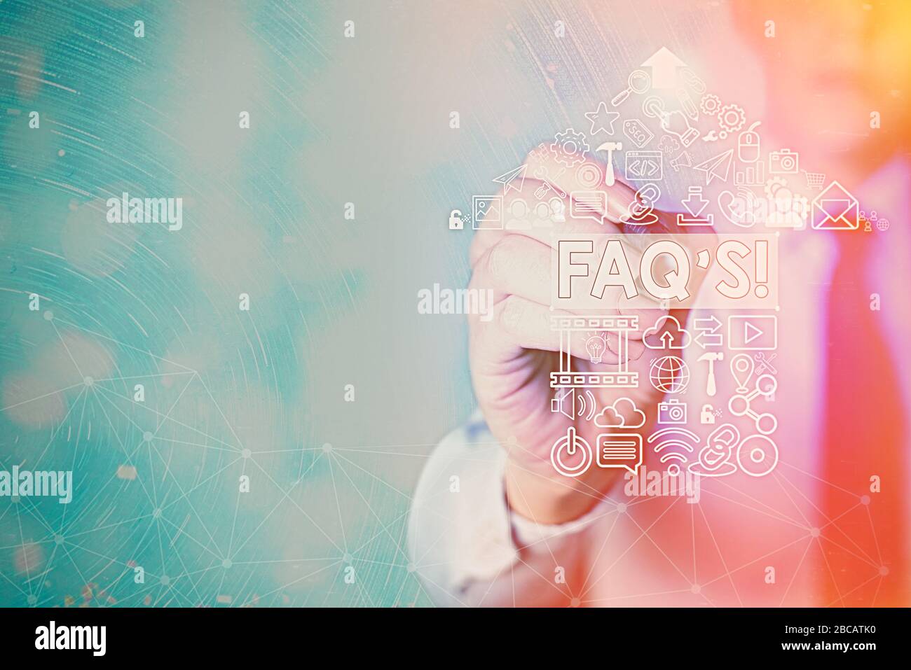 Writing Note Showing Faq S Business Concept For List Of Questions And Answers Relating To