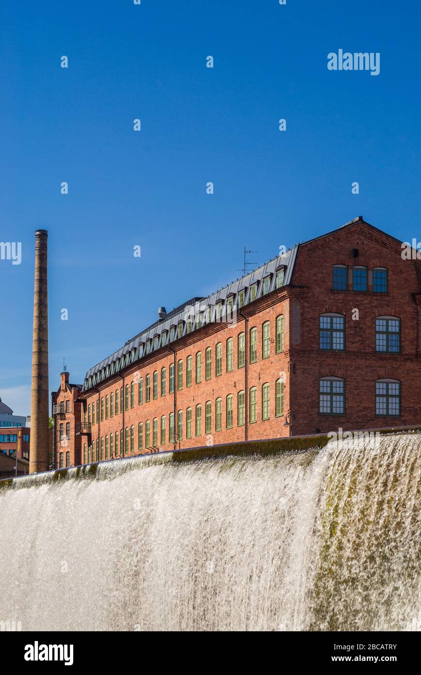 Sweden, Southeast Sweden, Norrkoping, early Swedish industrial town ...
