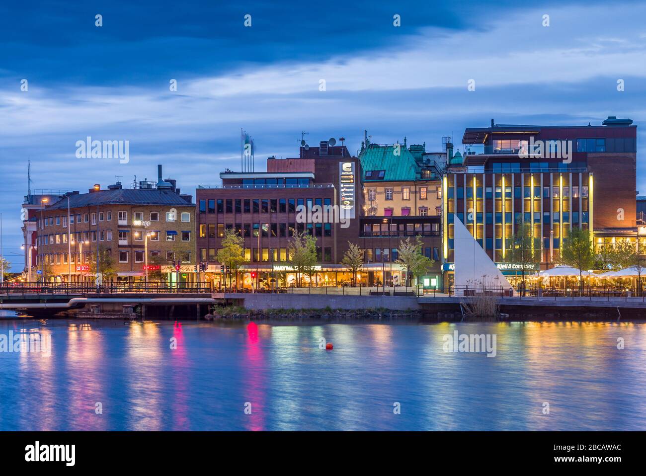 Sweden, Southeast Sweden, Lake Vattern Area, Jonkoping, renovated ...