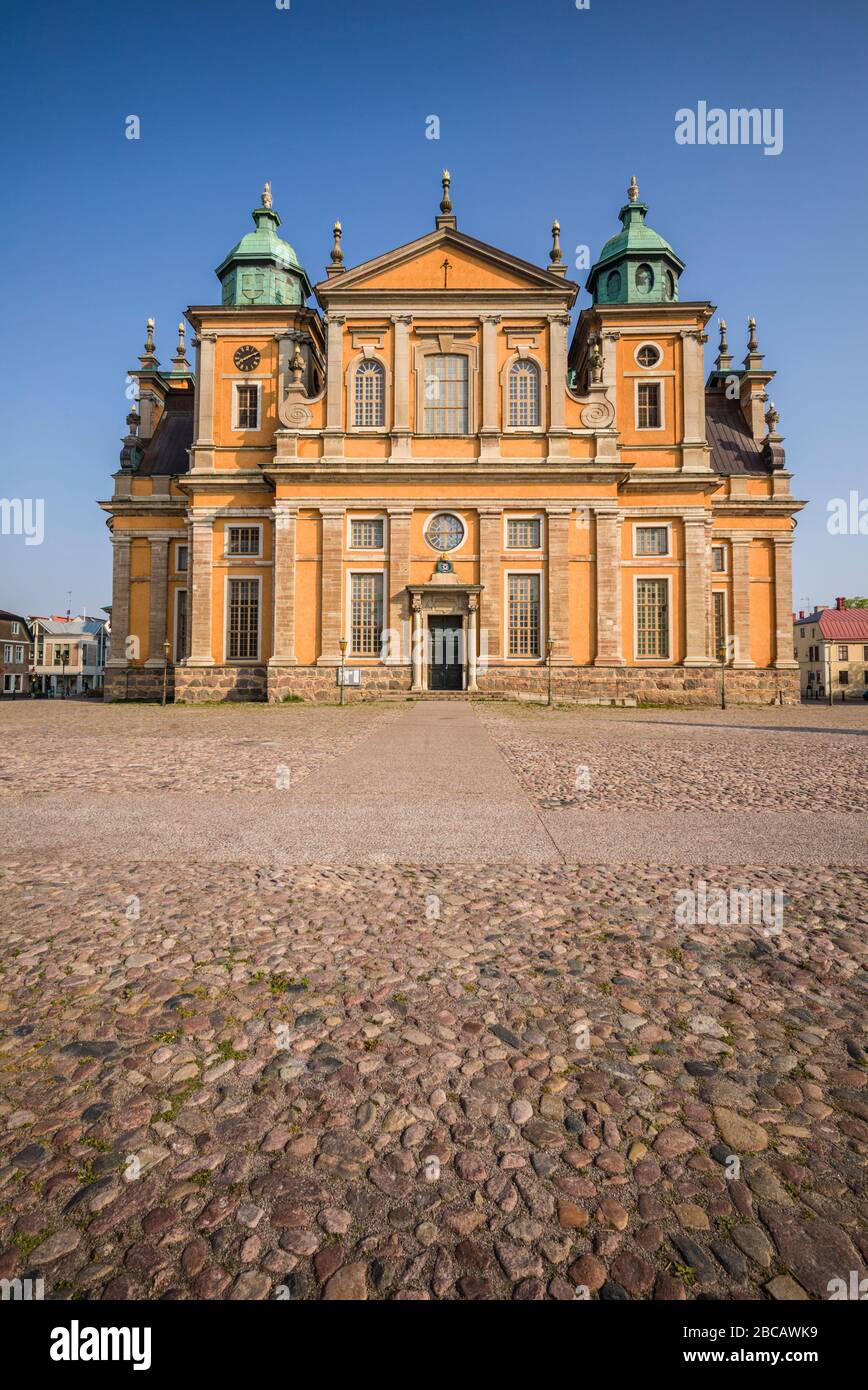 Sweden, Southeast Sweden, Kalmar, Kalmar Domkyrka cathedral, exterior ...