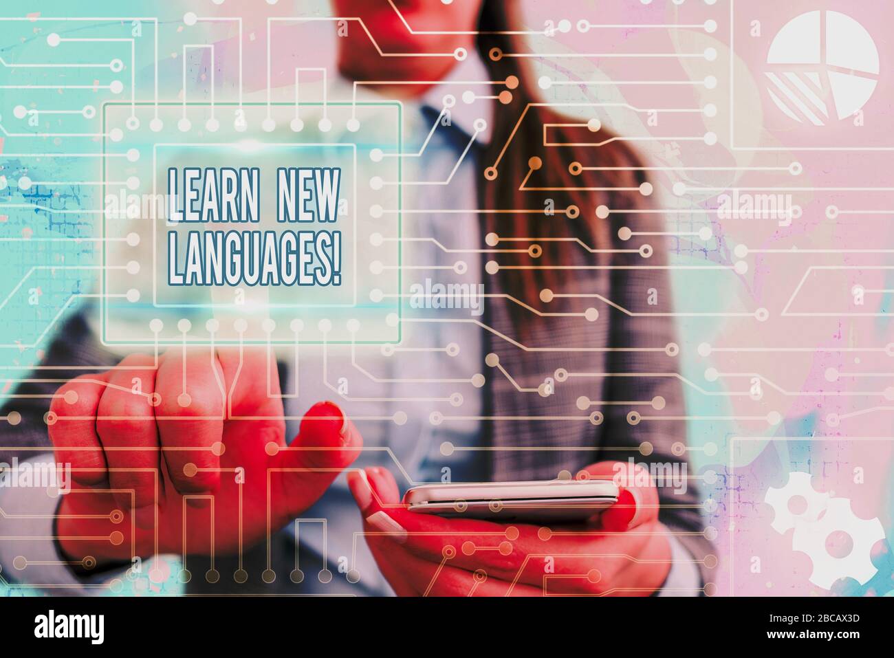 Handwriting text writing Learn New Languages. Conceptual photo ...