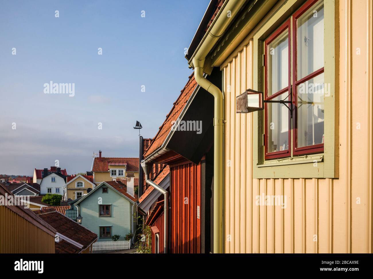 Sweden, Southern Sweden, Karlskrona, Bjorkholmen area, the neighborhood ...