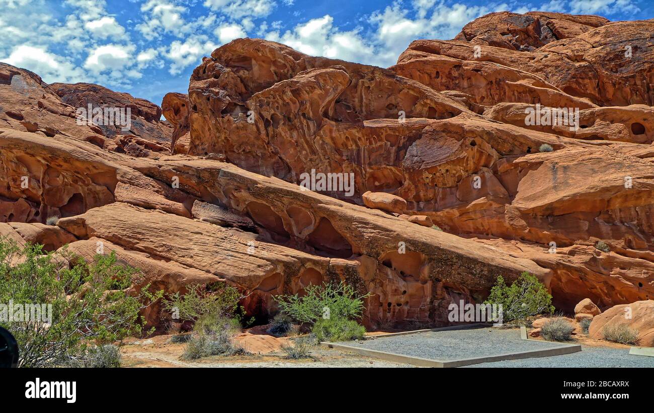 Valley of Fire State Park near Las Vegas Nevada USA Stock Photo - Alamy