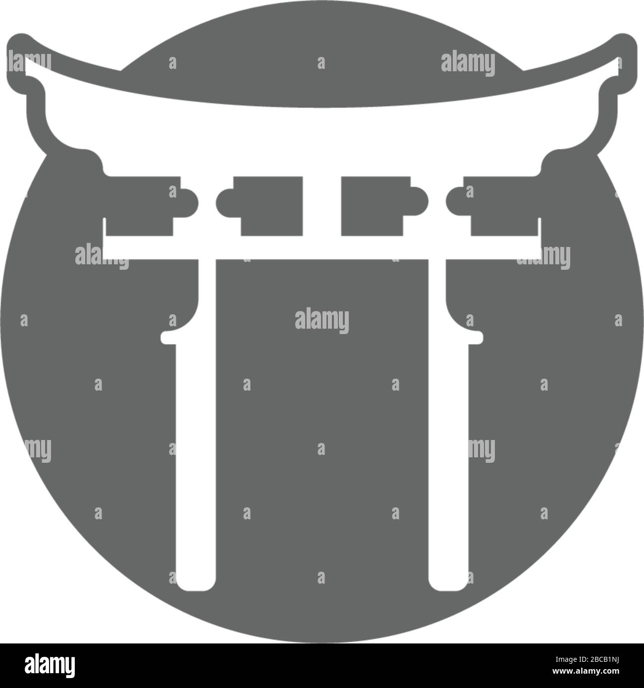 Torii gate Black and White Stock Photos & Images - Alamy