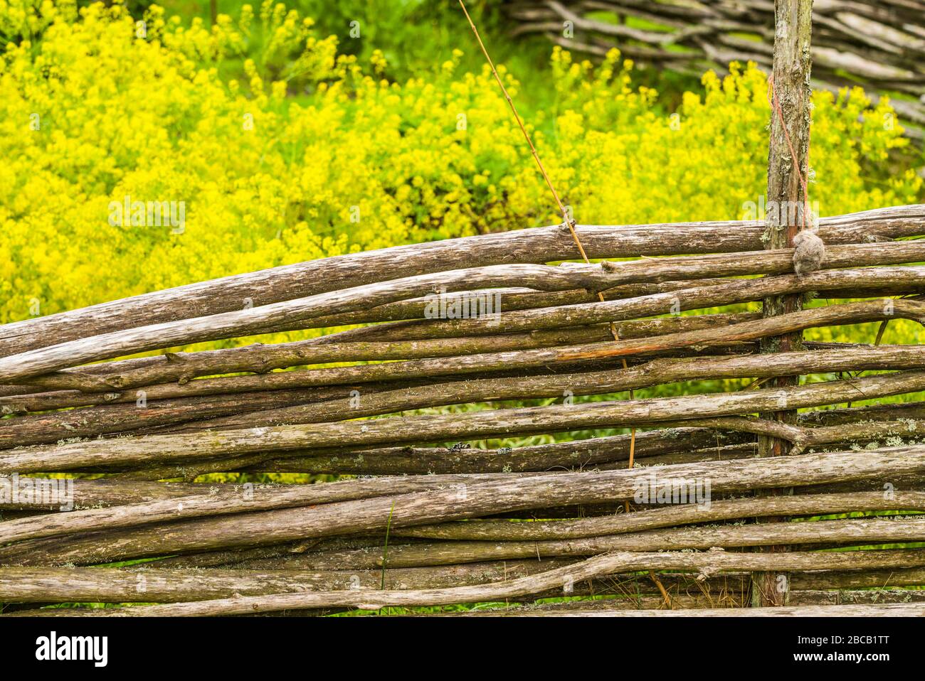 Traditional swedish fence hi-res stock photography and images - Alamy