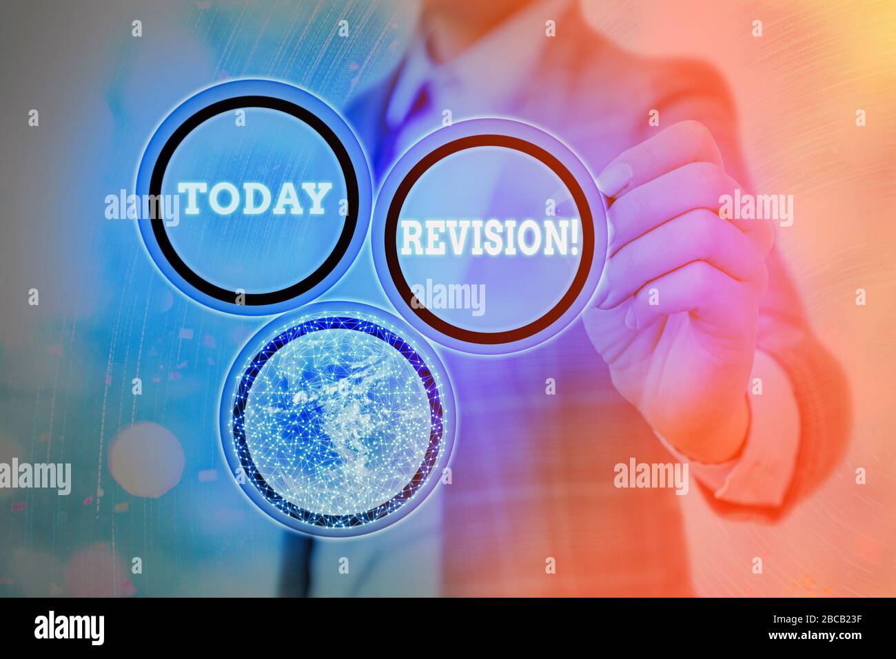 Conceptual hand writing showing Revision. Concept meaning action of ...