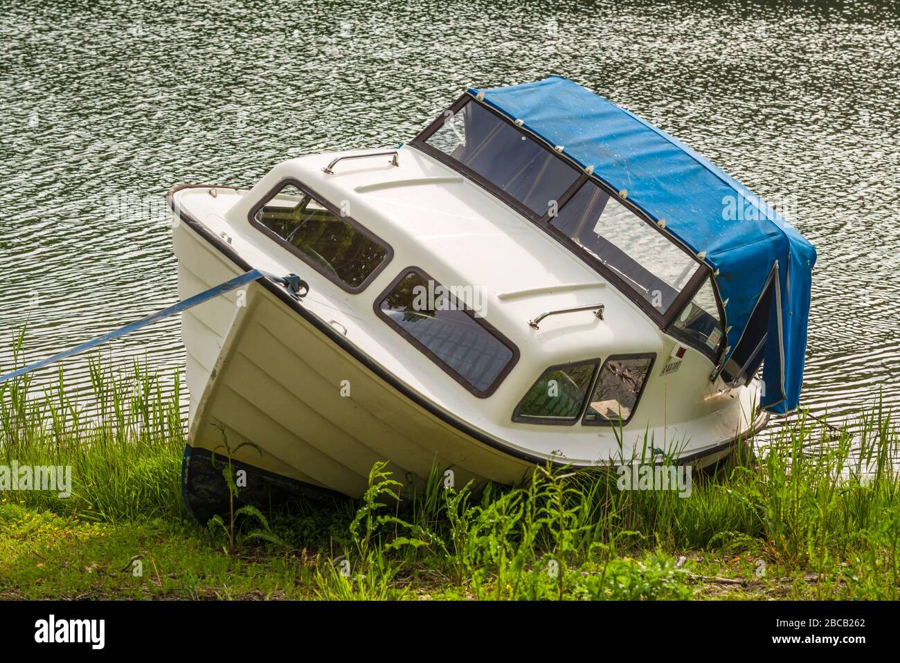 Sweden, Bohuslan, Salto Island, small boat Stock Photo - Alamy