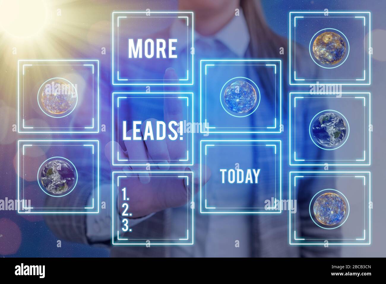 Handwriting text writing More Leads. Conceptual photo initiation ...