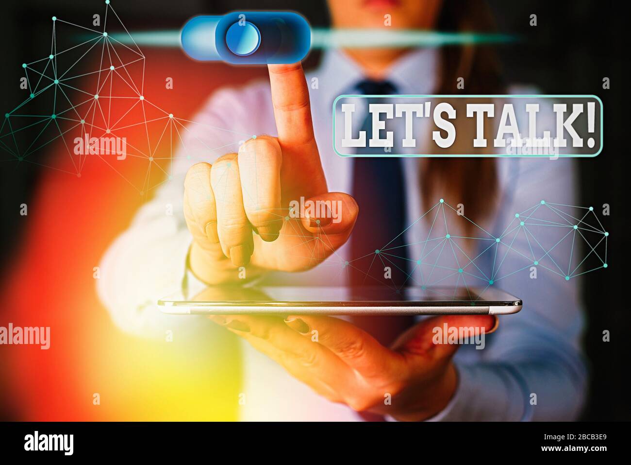 Word writing text Let Talk. Business photo showcasing they are ...