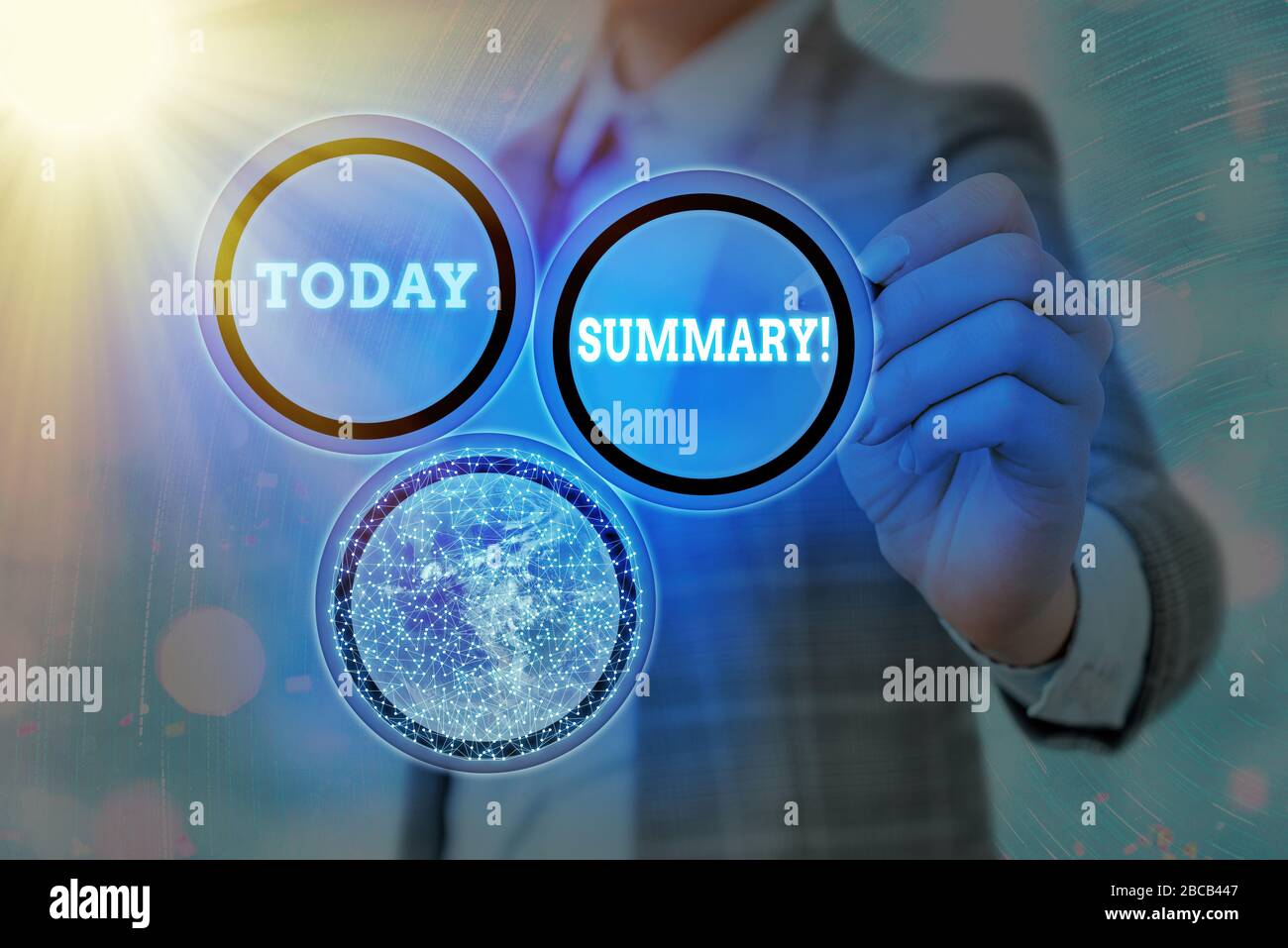Conceptual hand writing showing Summary. Concept meaning brief ...