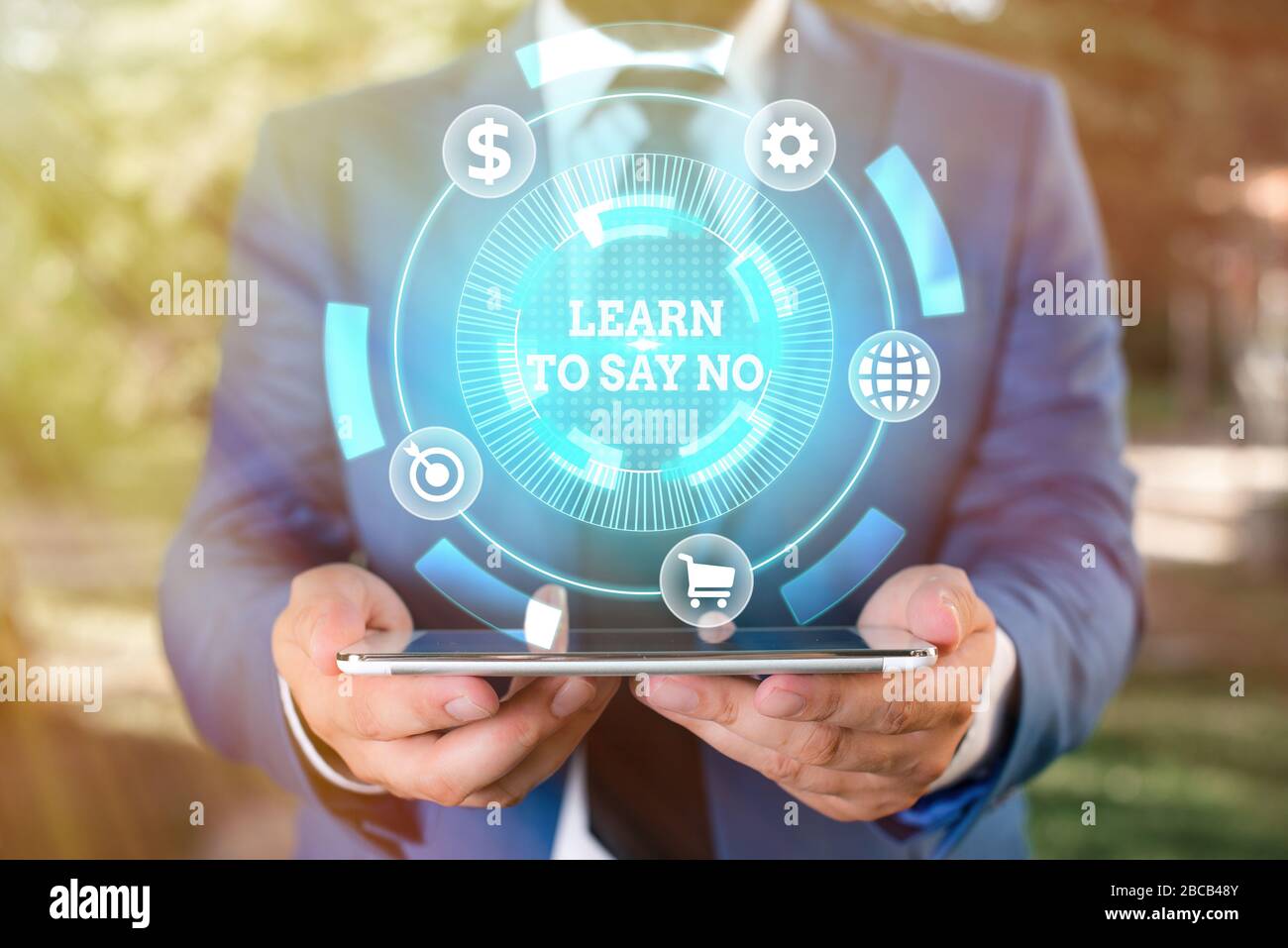 Word writing text Learn To Say No. Business photo showcasing decline or ...