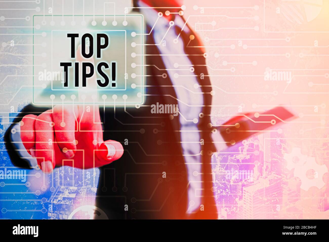 Word writing text Top Tips. Business photo showcasing small but ...