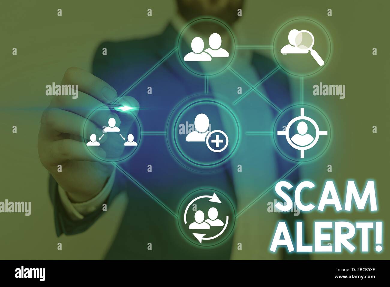 Word writing text Scam Alert. Business photo showcasing warning someone ...