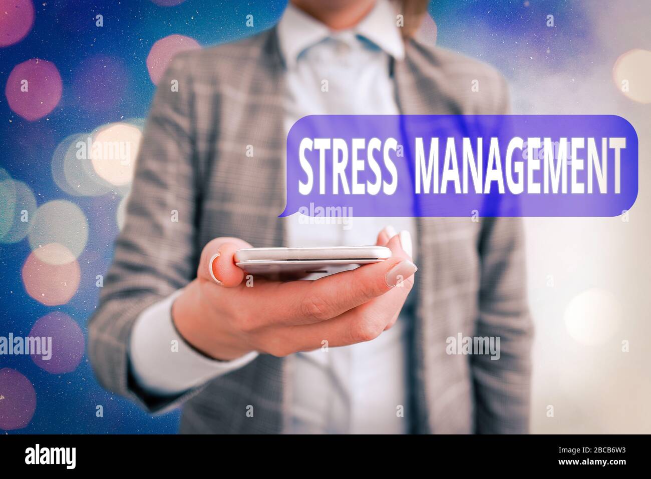 Conceptual hand writing showing Stress Management. Concept meaning ...