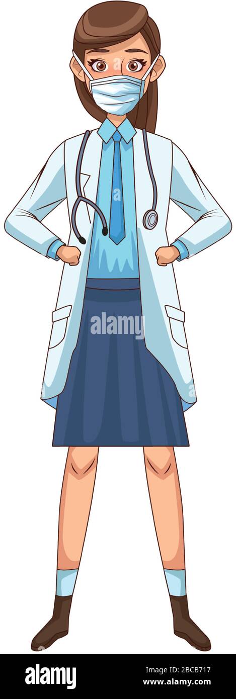 female doctor avatar character icon Stock Vector Image & Art - Alamy