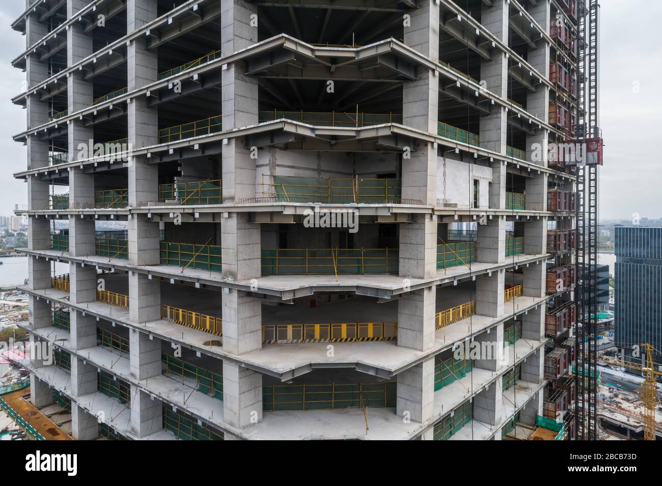 Modern buildings under construction Stock Photo - Alamy