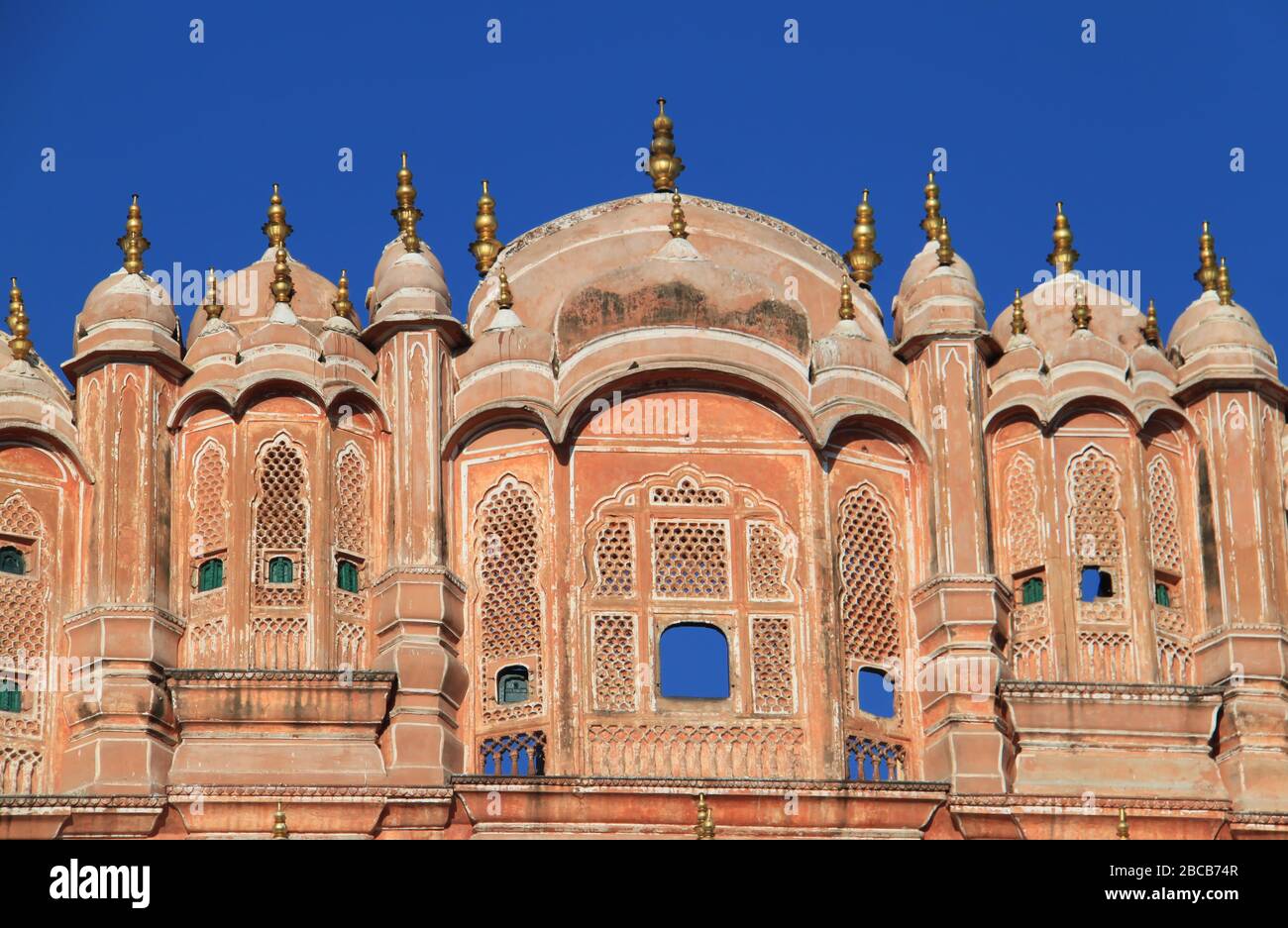 Windows of the Hawa Mahal Palace, Jaipur, India Stock Photo - Alamy