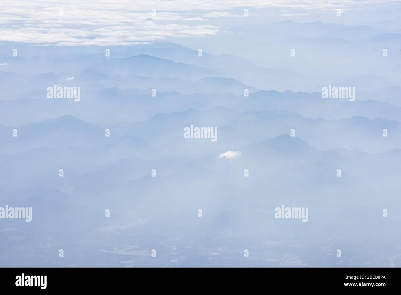 layers of mountain landscape Stock Photo - Alamy
