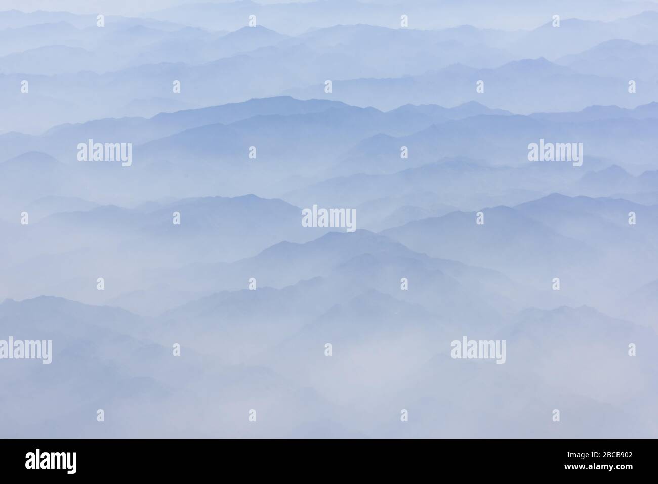 layers of mountain landscape Stock Photo - Alamy