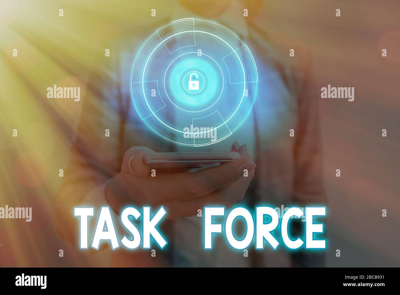 Conceptual hand writing showing Task Force. Concept meaning a group of ...
