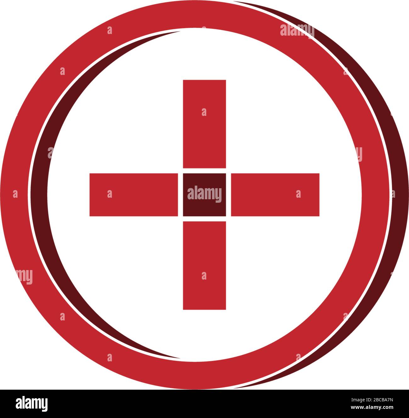 Cross Medical Logo template vector illustration design Stock Vector ...