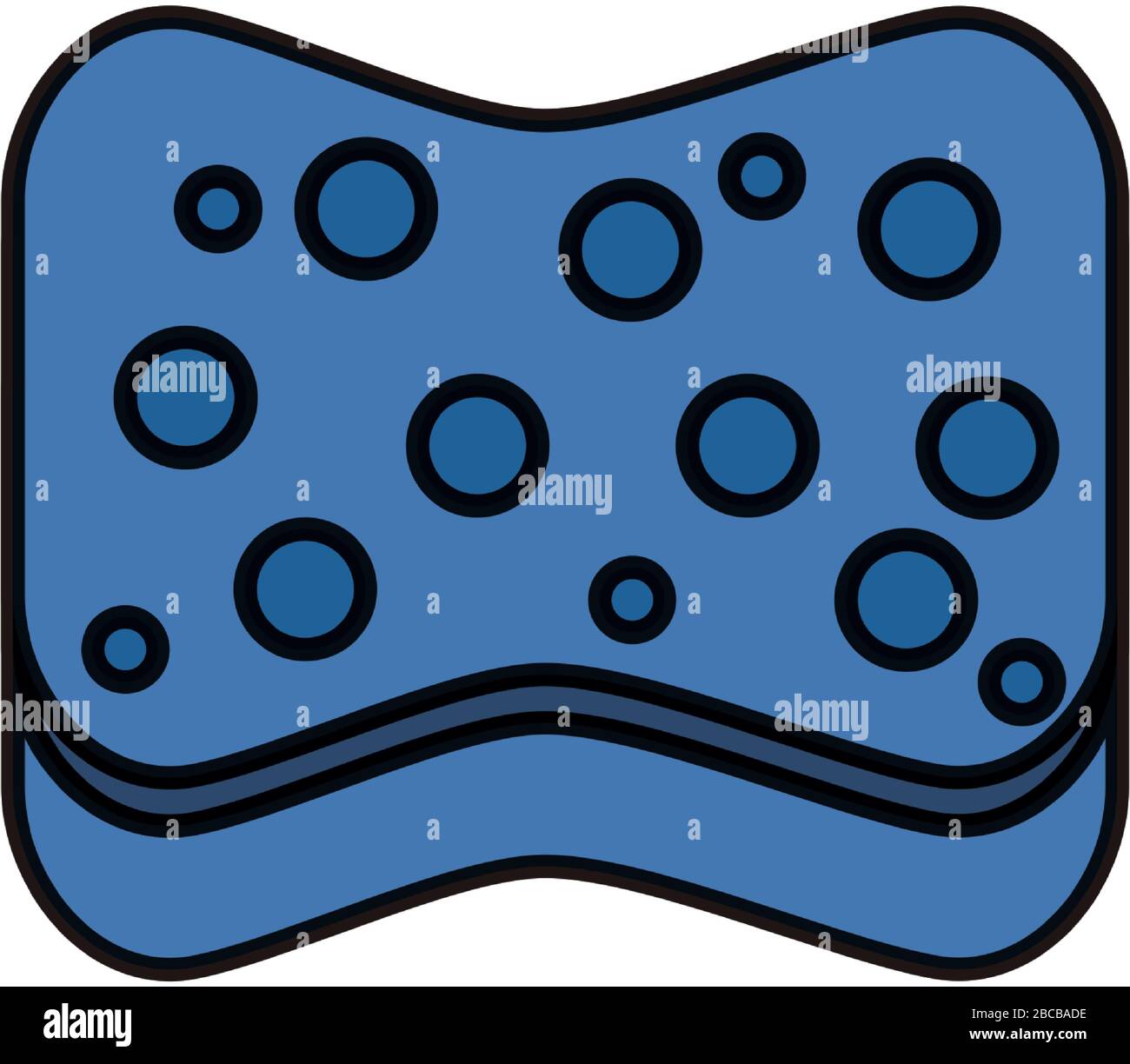 clean sponge flat style icon Stock Vector Image & Art - Alamy