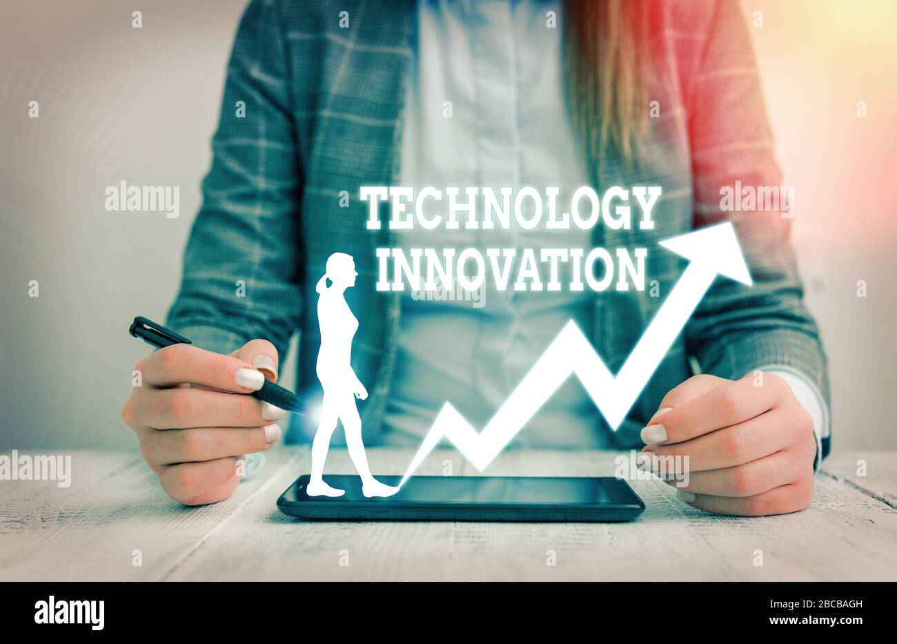 Handwriting text writing Technology Innovation. Conceptual photo ...