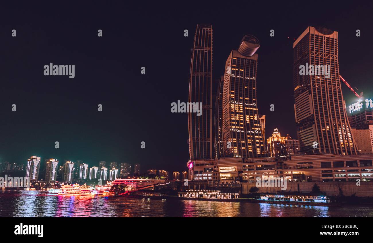 Raffles city chongqing building hi-res stock photography and images - Alamy