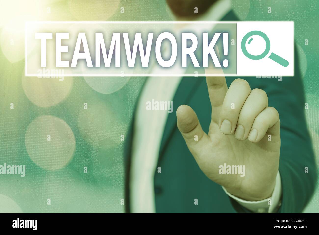 Text sign showing Teamwork. Business photo showcasing combined action ...