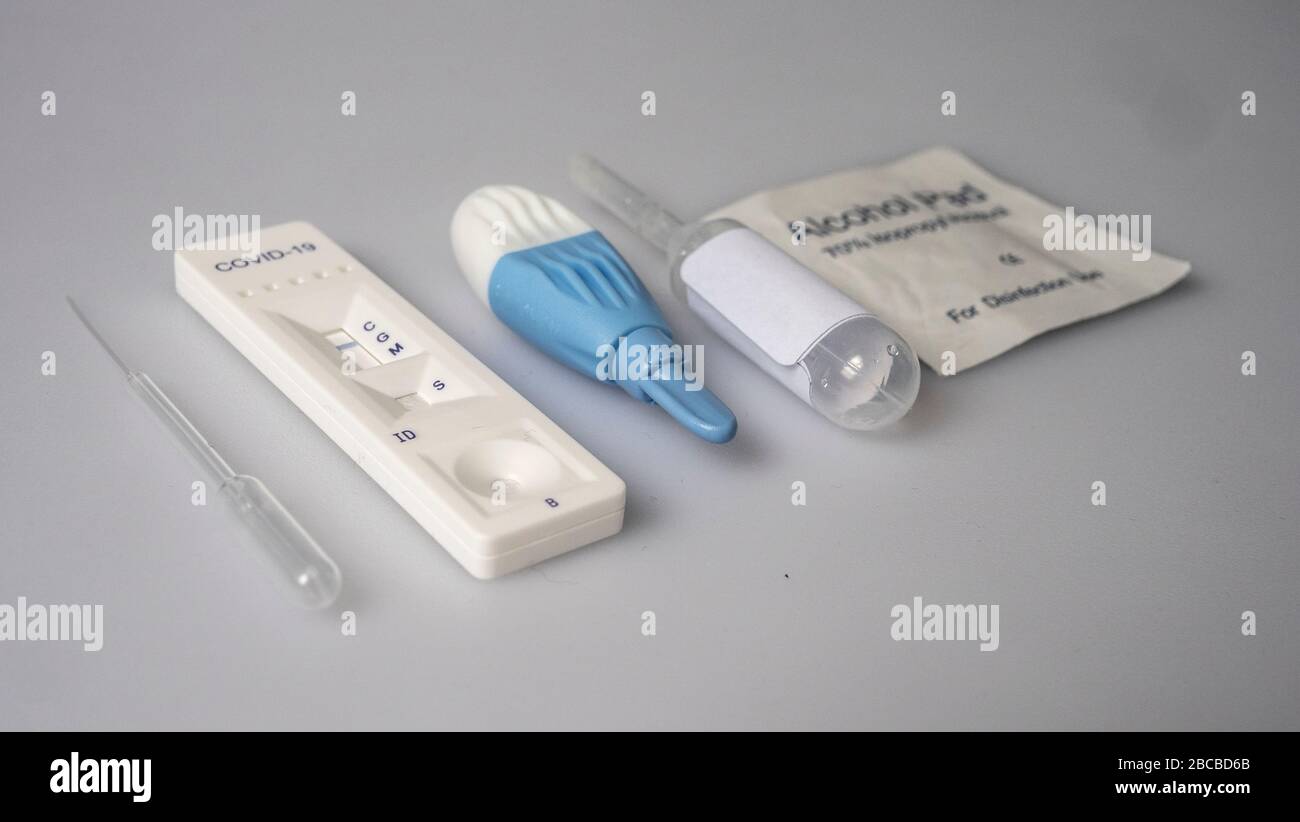 Covid-19 test kit for detecting IgM/IgG antibodies and immunity in 15 ...