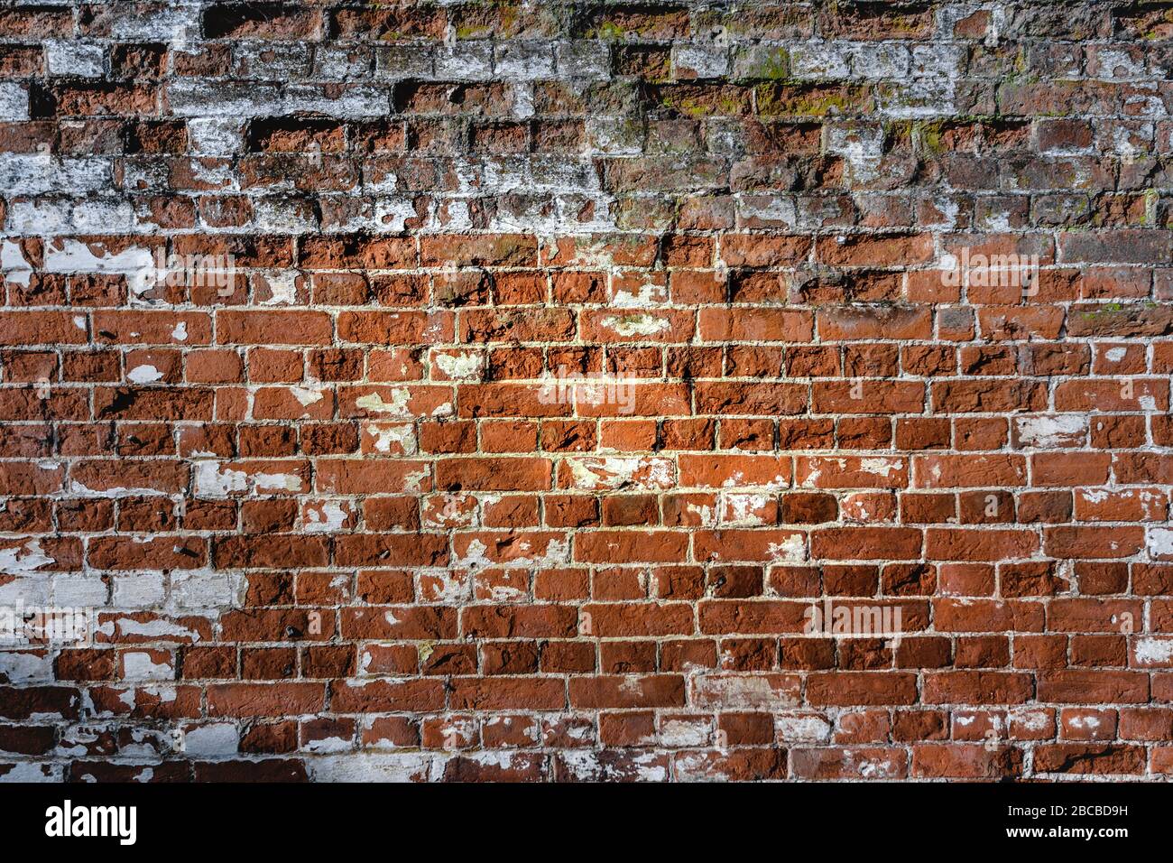 Red brick wall in Reepham old market town in Norfolk Stock Photo - Alamy