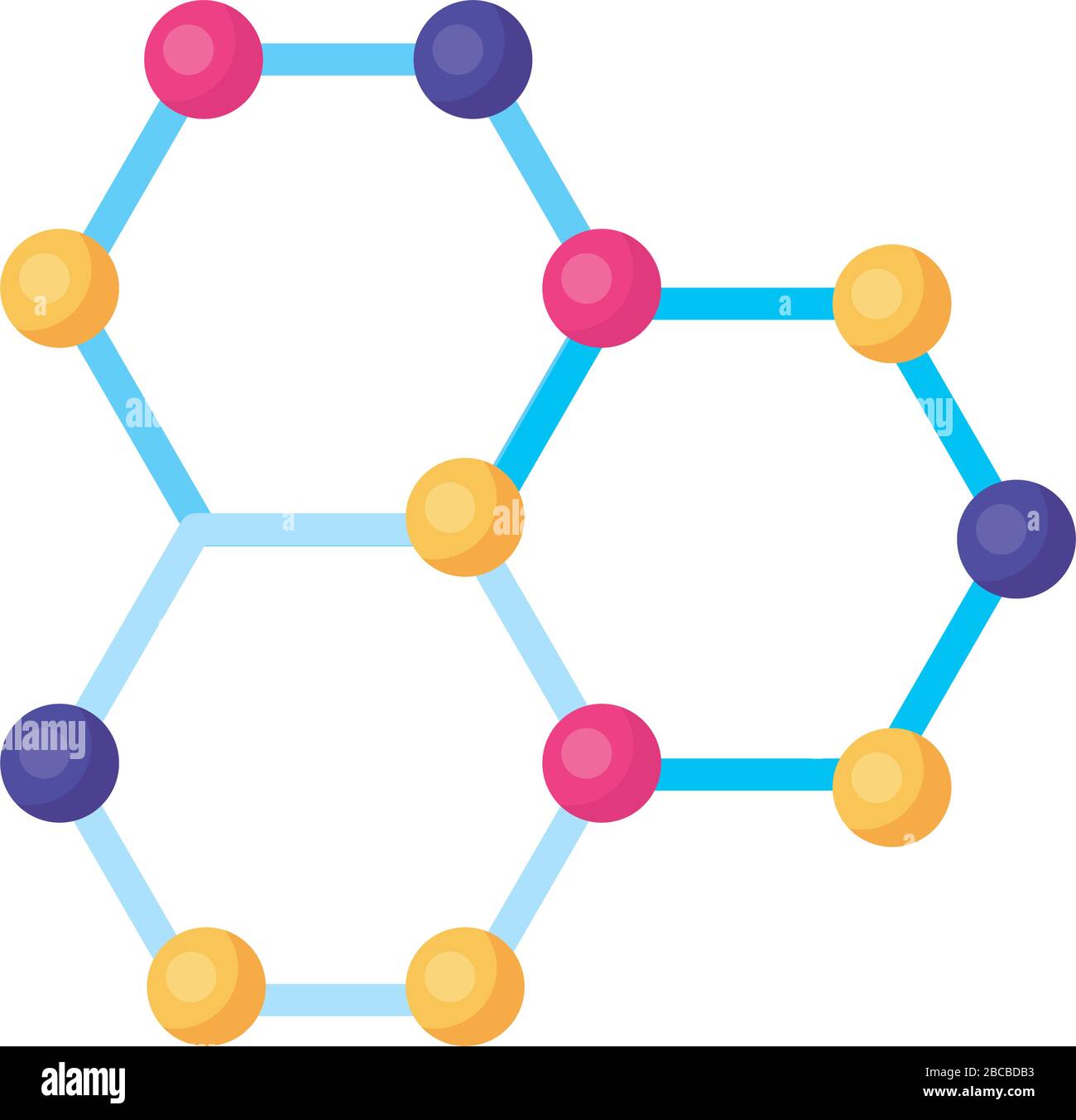 dna molecule structure medical symbol detailed style icon Stock Vector ...