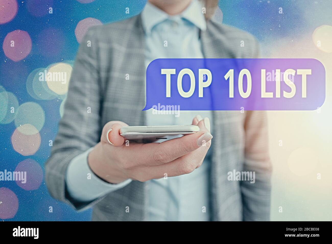 Conceptual hand writing showing Top 10 List. Concept meaning the ten ...