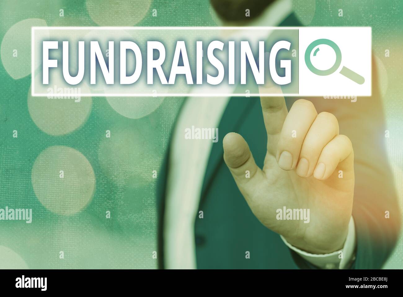 Text sign showing Fundraising. Business photo showcasing act of ...