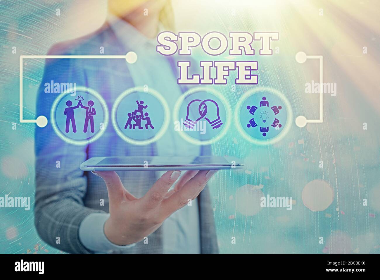 Conceptual hand writing showing Sport Life. Concept meaning Fond of ...
