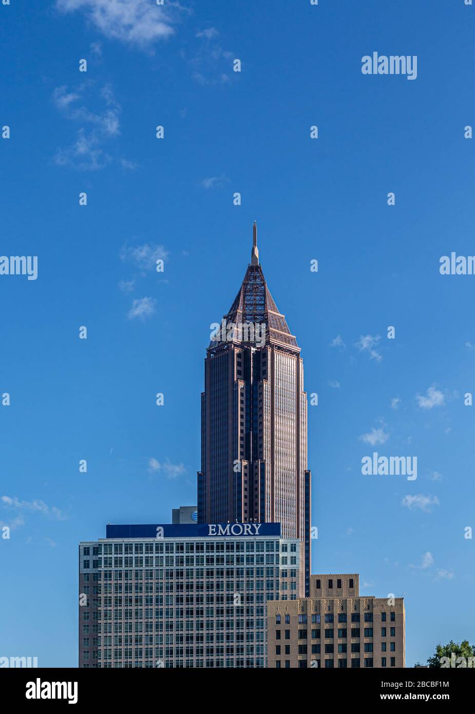 Office Tower Behind Emory Hospital Stock Photo - Alamy