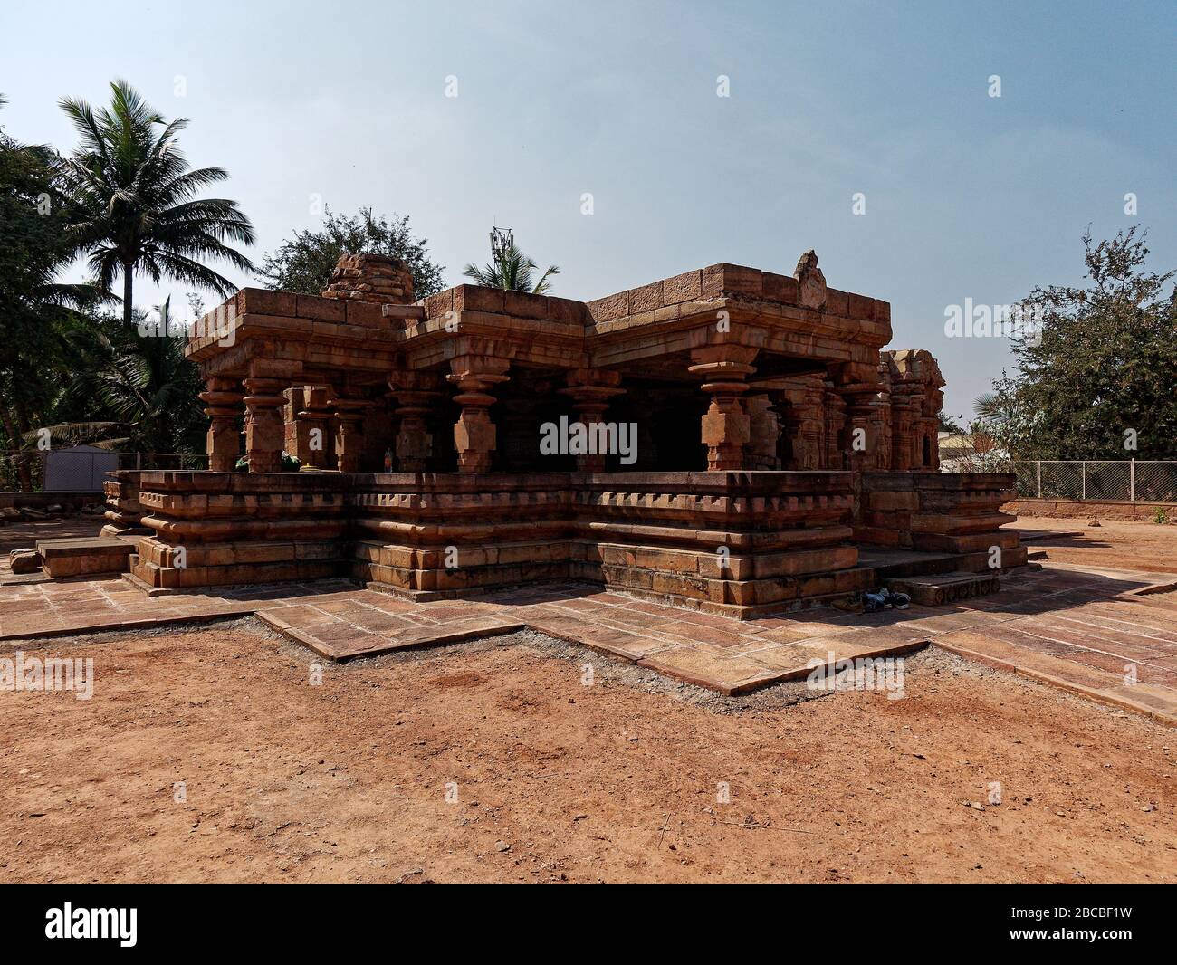 Ancient Banashankari temple Stock Photo - Alamy