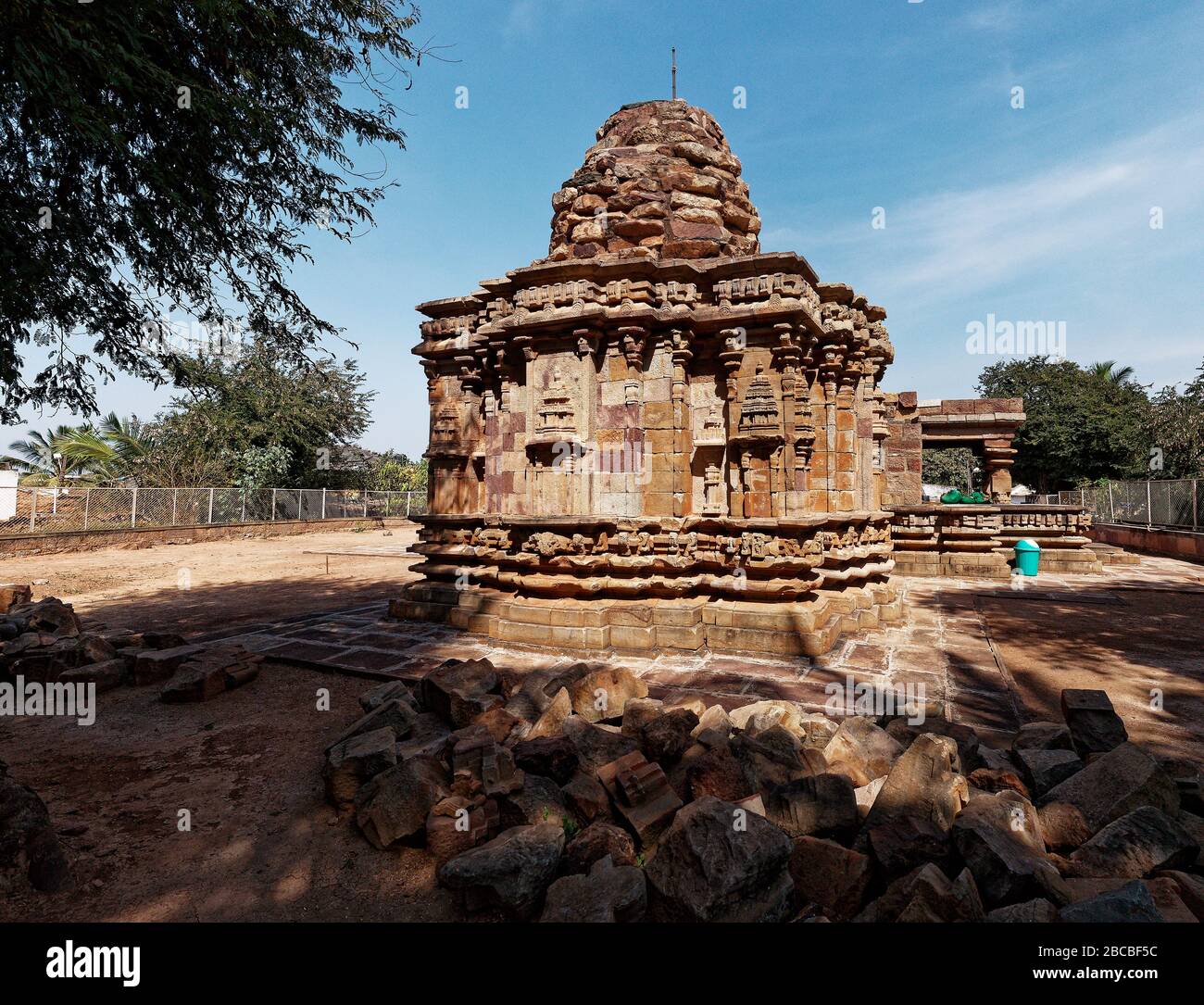 Ancient Banashankari temple Stock Photo - Alamy